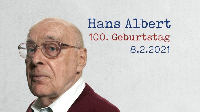 Hans Albert – Ein Jahrhundertdenker - Hans-Albert-Institut
